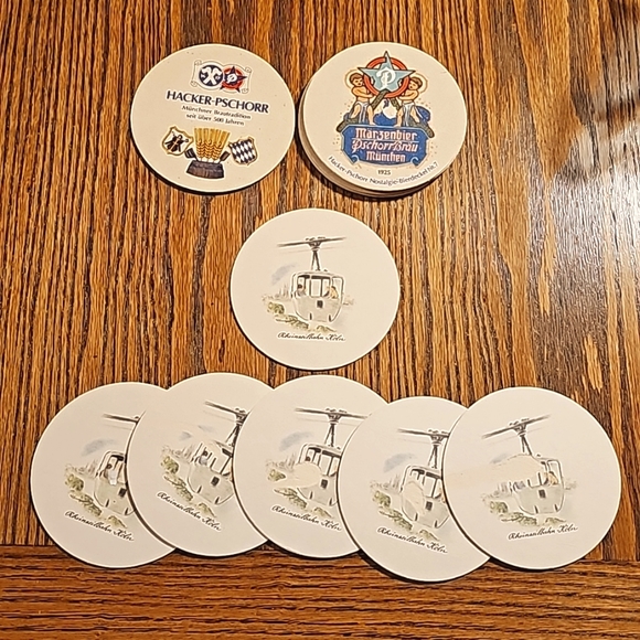 Source Unknown | Dining | Vintage 96s Paper Coasters | Poshmark